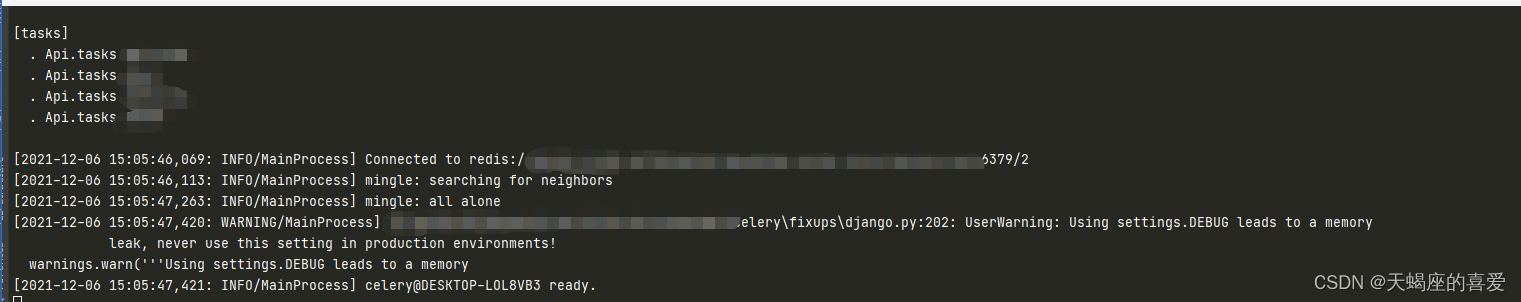 Djangocelery连接redis带密码凭证和无密码django Celery配置redis账号密码 Csdn博客