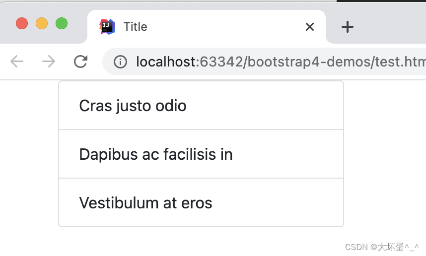 BootStrap4：组件-CSDN博客
