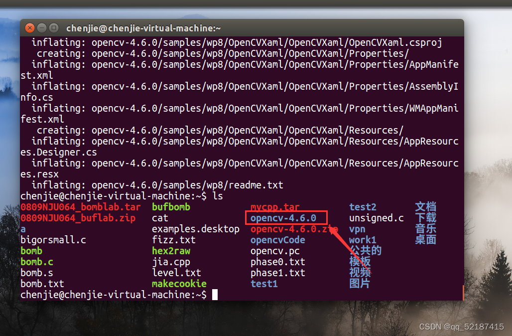 Ubuntu16.04下OpenCV4.6.0的安装以及使用_ubuntu怎么看opencv是否安装成功-CSDN博客