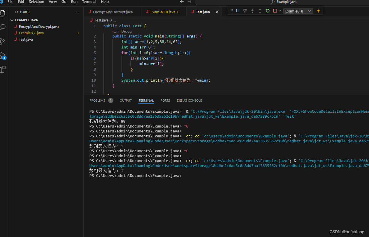 【javase】java一维数组的典型案例及其解决方法java一维数组的问题 Csdn博客