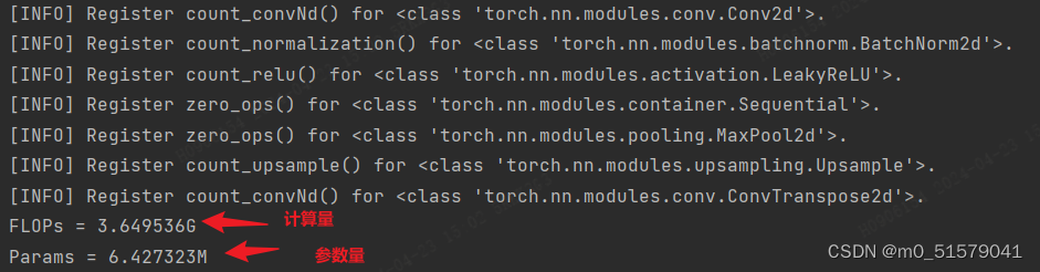 【深度学习实战（21）】使用thop.profile计算模型的FLOPs和Params_深度学习基础-CSDN专栏