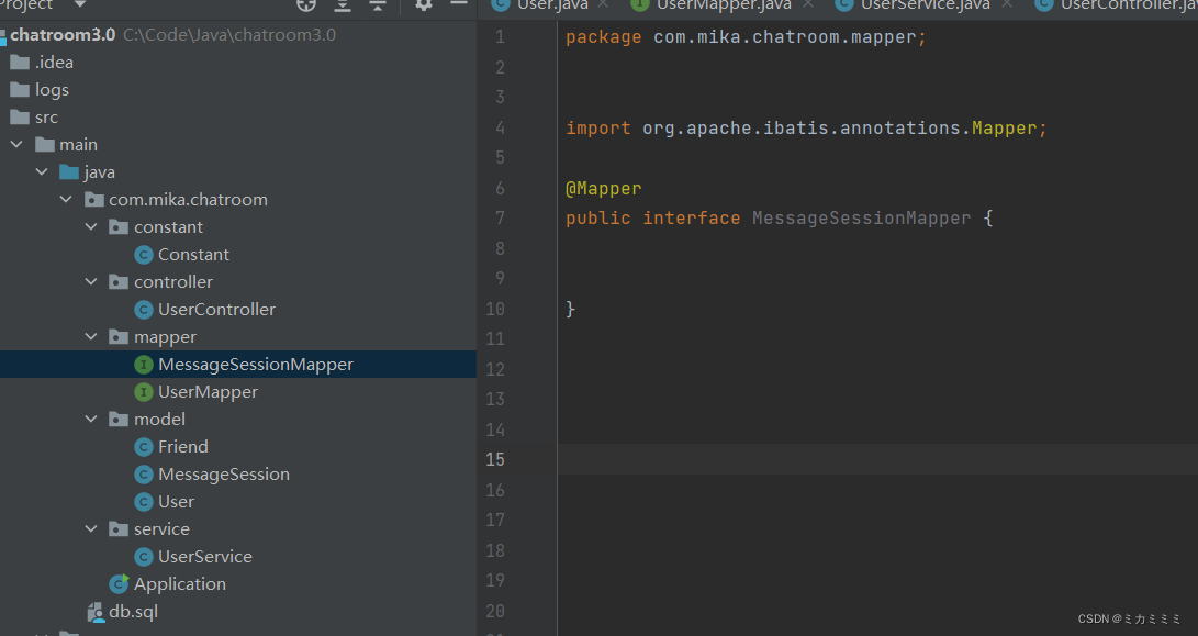 轻松聊(ChatRoom)项目 保姆级教程_聊天室源码-CSDN博客