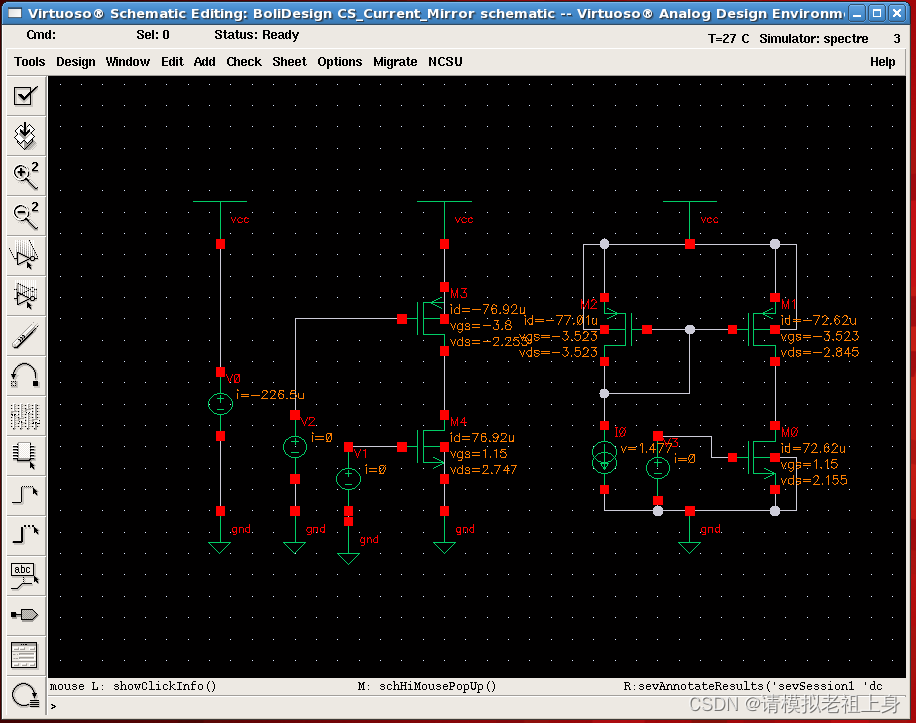virtuoso IC5141 实验三 Cascode OTA放大器设计_cascode放大器-CSDN博客