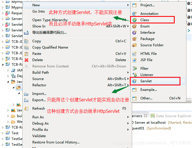 Eclipse自动注册Servlet：web.xml注册和@Servlet注解_dynamic web module version选多少-CSDN博客