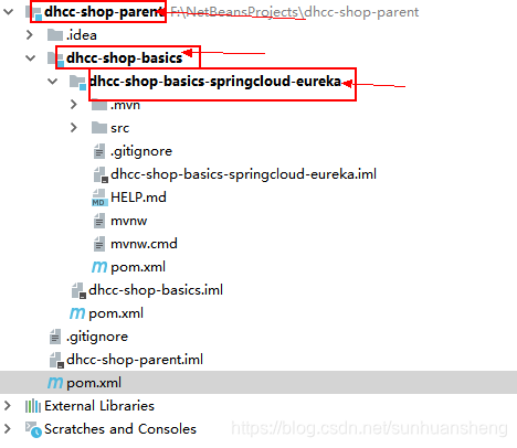 IDEA创建三级父子模块Maven项目（Springboot）（一）----项目构建_maven3层parent-CSDN博客
