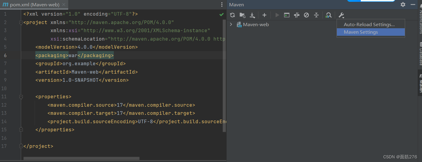 Maven的Web工程_maven webapp-CSDN博客