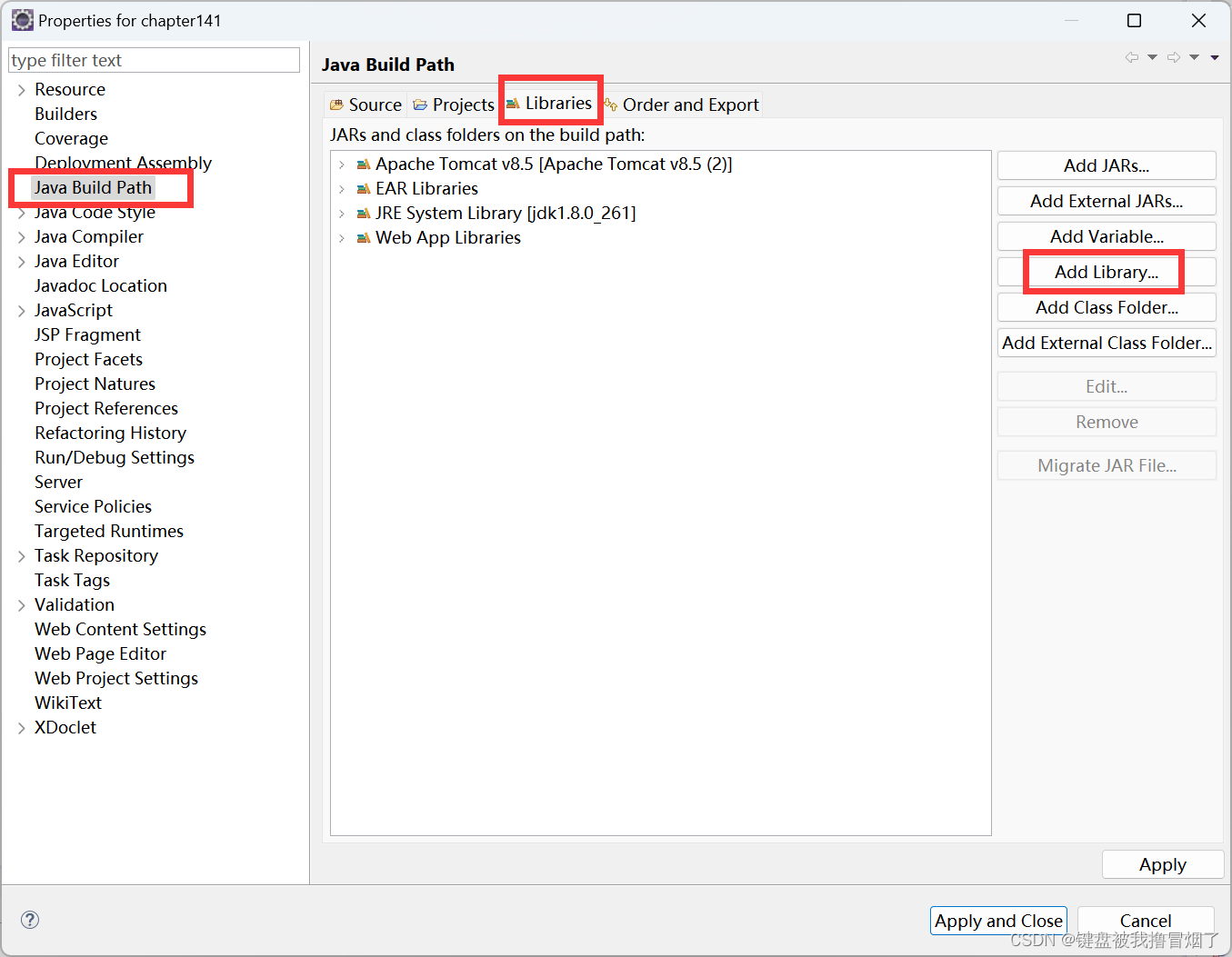 向eclipse中的项目导入jdk、tomcat_eclipse导入jdk-CSDN博客