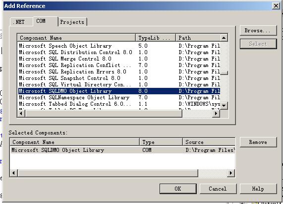 SQLDMO类的使用 _sqldmo.sqlserverclass()-CSDN博客