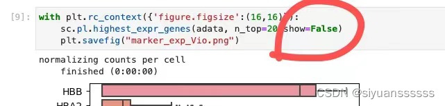 使用sc.pl.highest_expr_genes生成Top20表达基因图并保存为PDF,-CSDN博客