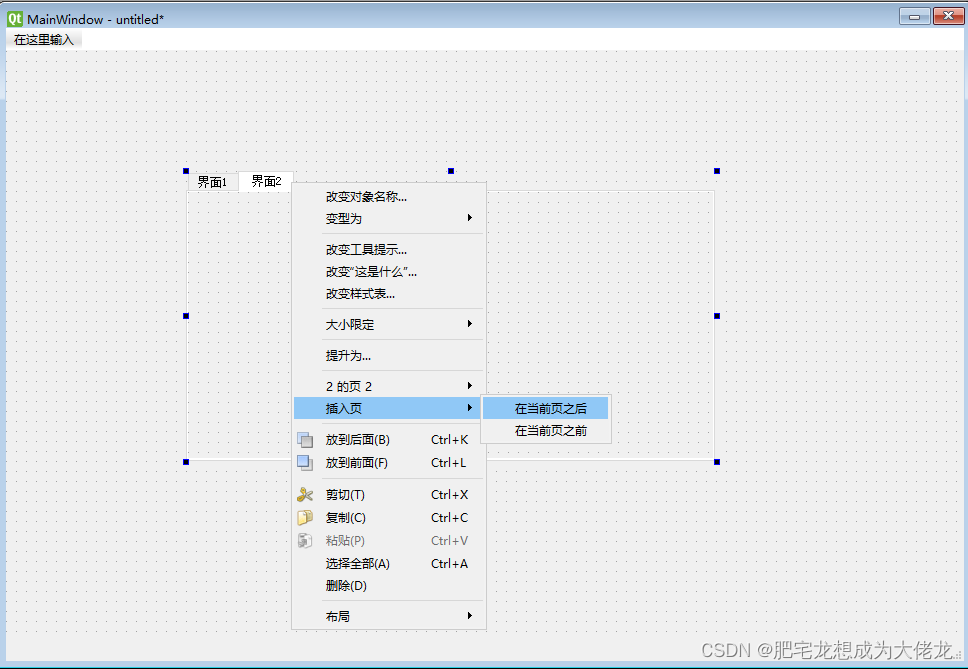 PYQT5使用Qt Designer中的Tab Widget实现窗口切换并更改Tab为竖向排列_qt designer tab widget ...