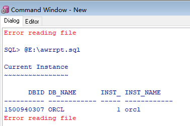 Oracle 使用 PL/SQL Developer 生成 AWR 报告_DBA日常小知识-CSDN专栏