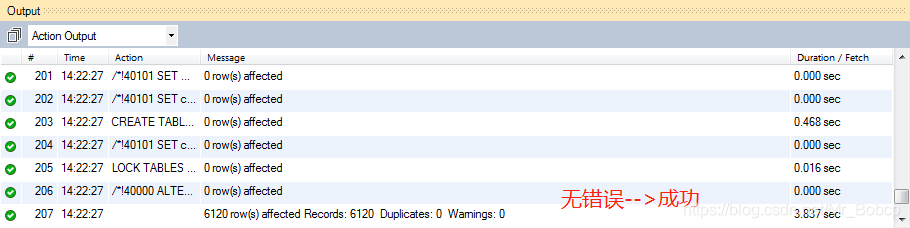 Mysql Workbench执行sql语句报错error Code 1046 No Database Selected Select The Default Db Csdn博客