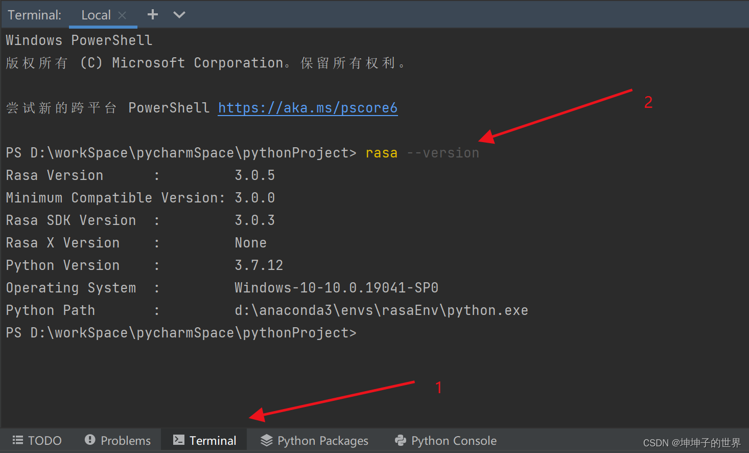 anaconda + pycharm Rasa安装(超详细)_pip install mitie-CSDN博客
