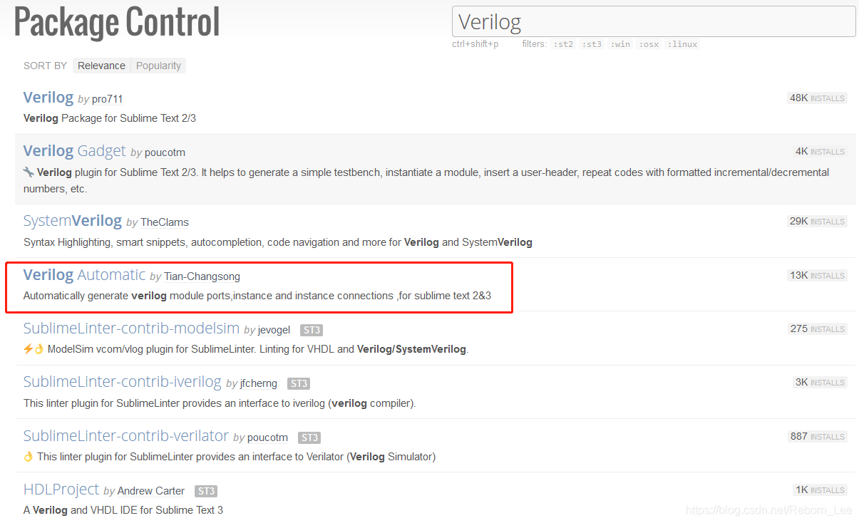 Sublime Text 】如何使用Sublime Text直接生成Verilog例化模板_sublime verilog-CSDN博客