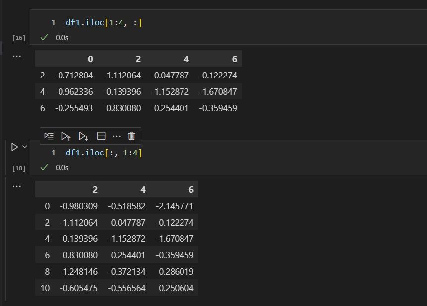 「python数据分析」pandas基础,用iloc函数按行列位置选择数据df Iloc修改 Csdn博客