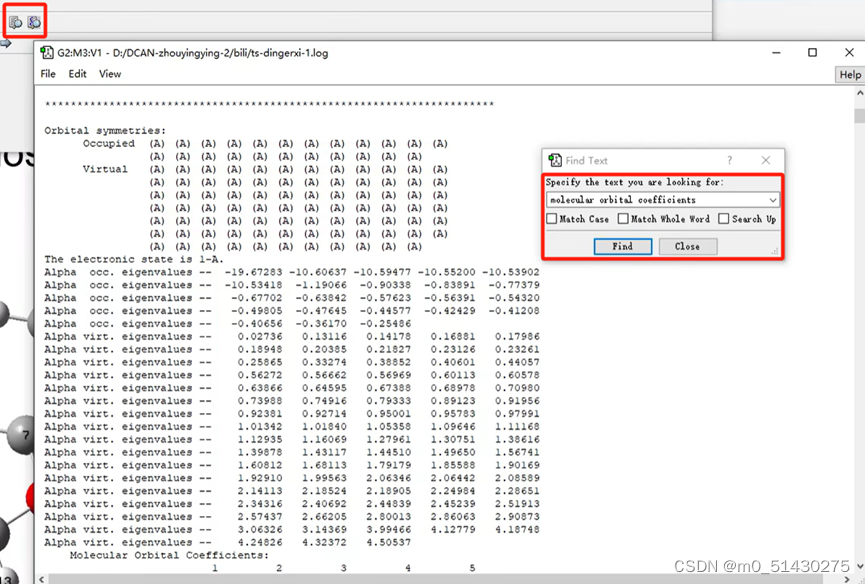 GaussView 5.0与Gaussian 09W使用学习记录-CSDN博客