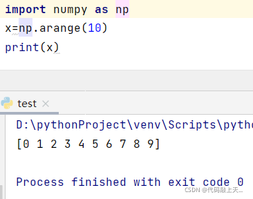 python中numpy、matplotlib的引入及测试_matplotlib库和numpu库的测试代码-CSDN博客