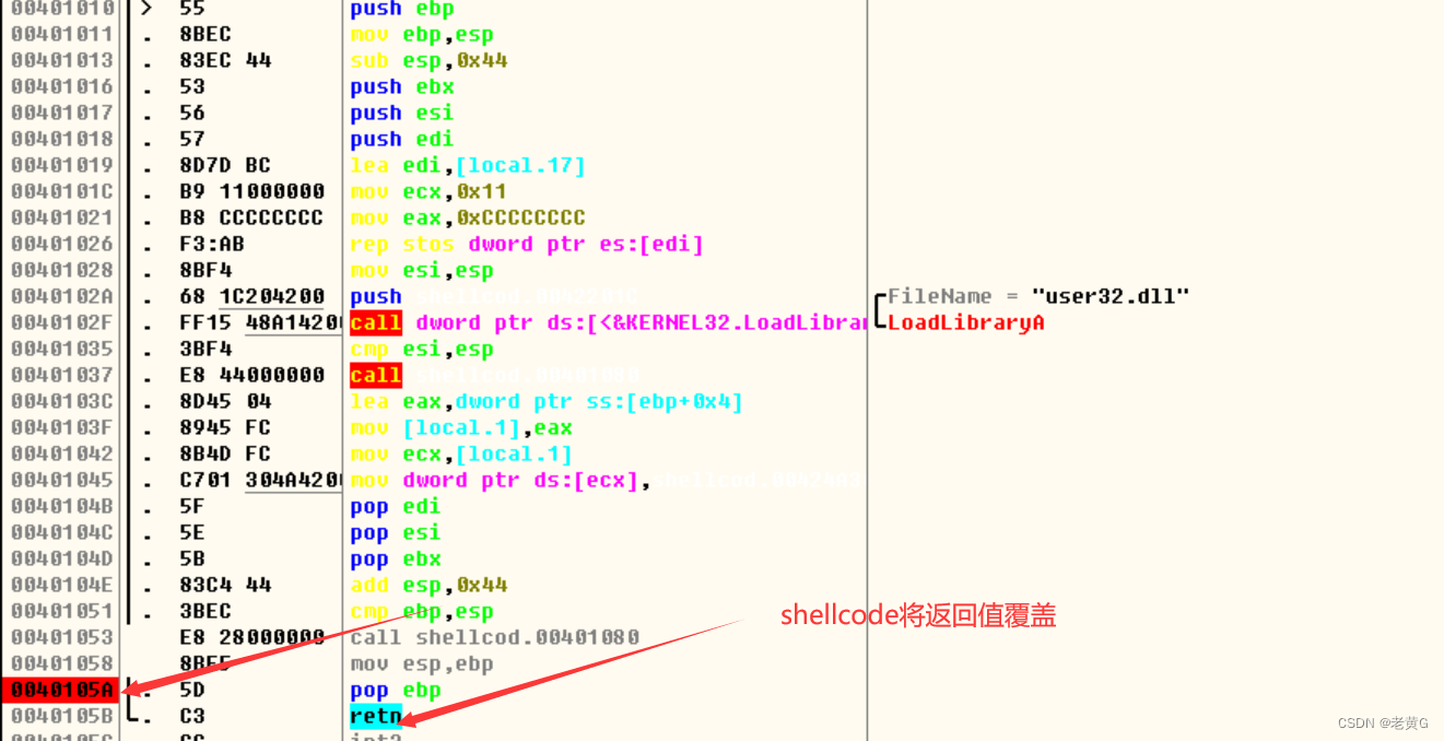 软件安全课堂实验_ldr文件地址查找-CSDN博客