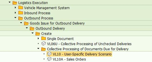 SAP SD基础知识之创建并处理外向交货单_sap delivery note-CSDN博客
