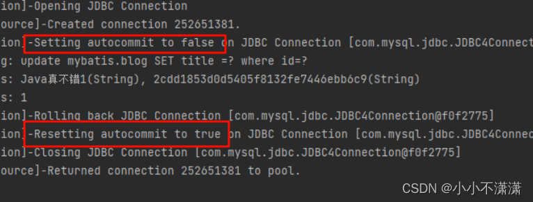Mybatis之设置自动提交事务_mybatis设置自动提交-CSDN博客