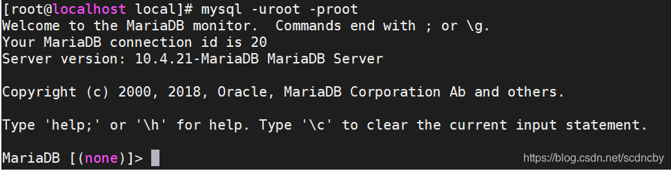 MariaDB - Linux 系统离线安装MariaDB10.4.21_linux离线安装mariadb-CSDN博客