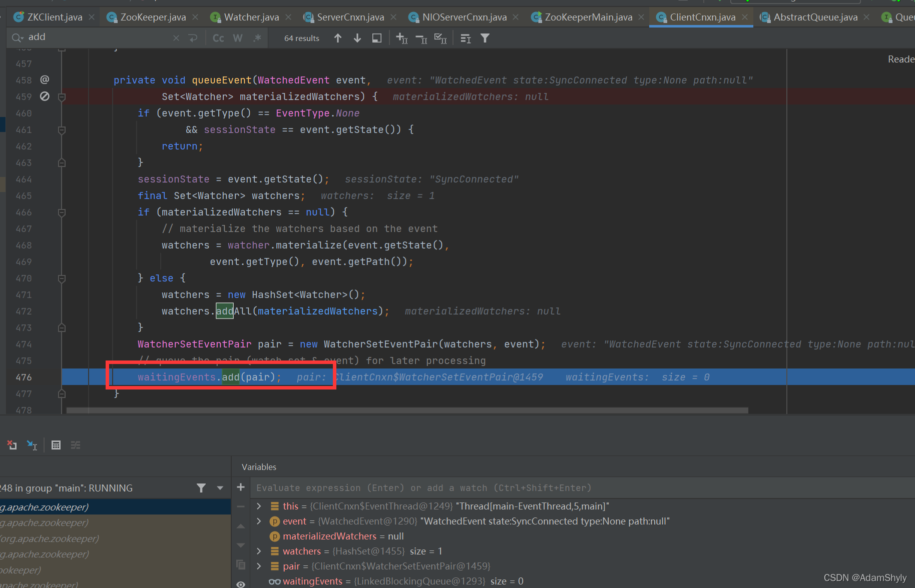 ZooKeeper API 监听器初始化调用问题-CSDN博客