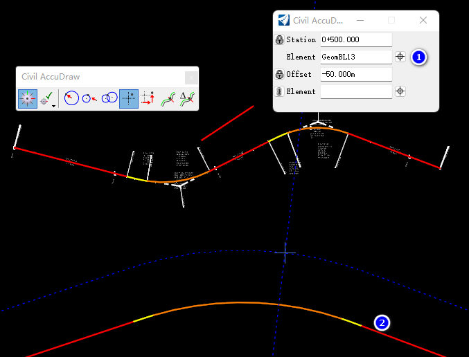OpenRoads Designer平面几何路线-桩号、偏移绘图_路线几何 Geometry-CSDN专栏