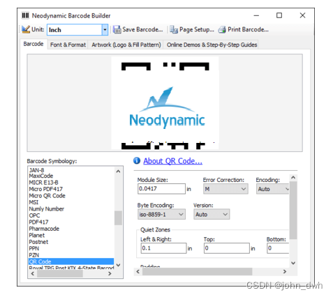 Neodynamic Barcode for WinForm - Ultimate Crack_neodynamic barcode builder-CSDN博客