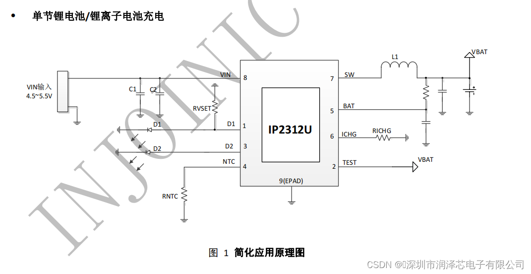 （英集芯）代理 IP2312 SOP-8 单节锂电池同步开关降压充电 IC_ip2312u-CSDN博客