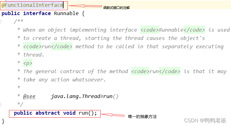 Java学习 函数式接口java函数式接口 Csdn博客