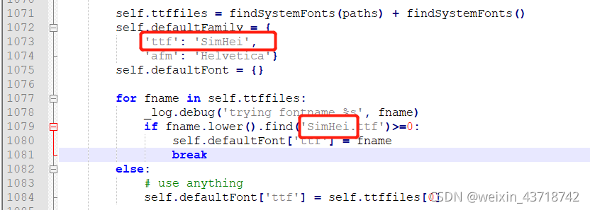matplotlib库问题：UserWarning: findfont: Font family [‘MicroSoft YaHei‘] not found.Falling back ...