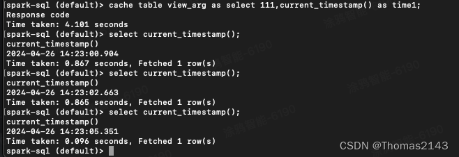 spark3 sparksql 使用变量 sql中对结果cache 固定/缓存current_timestamp()等函数结果值_spark sql cache-CSDN博客