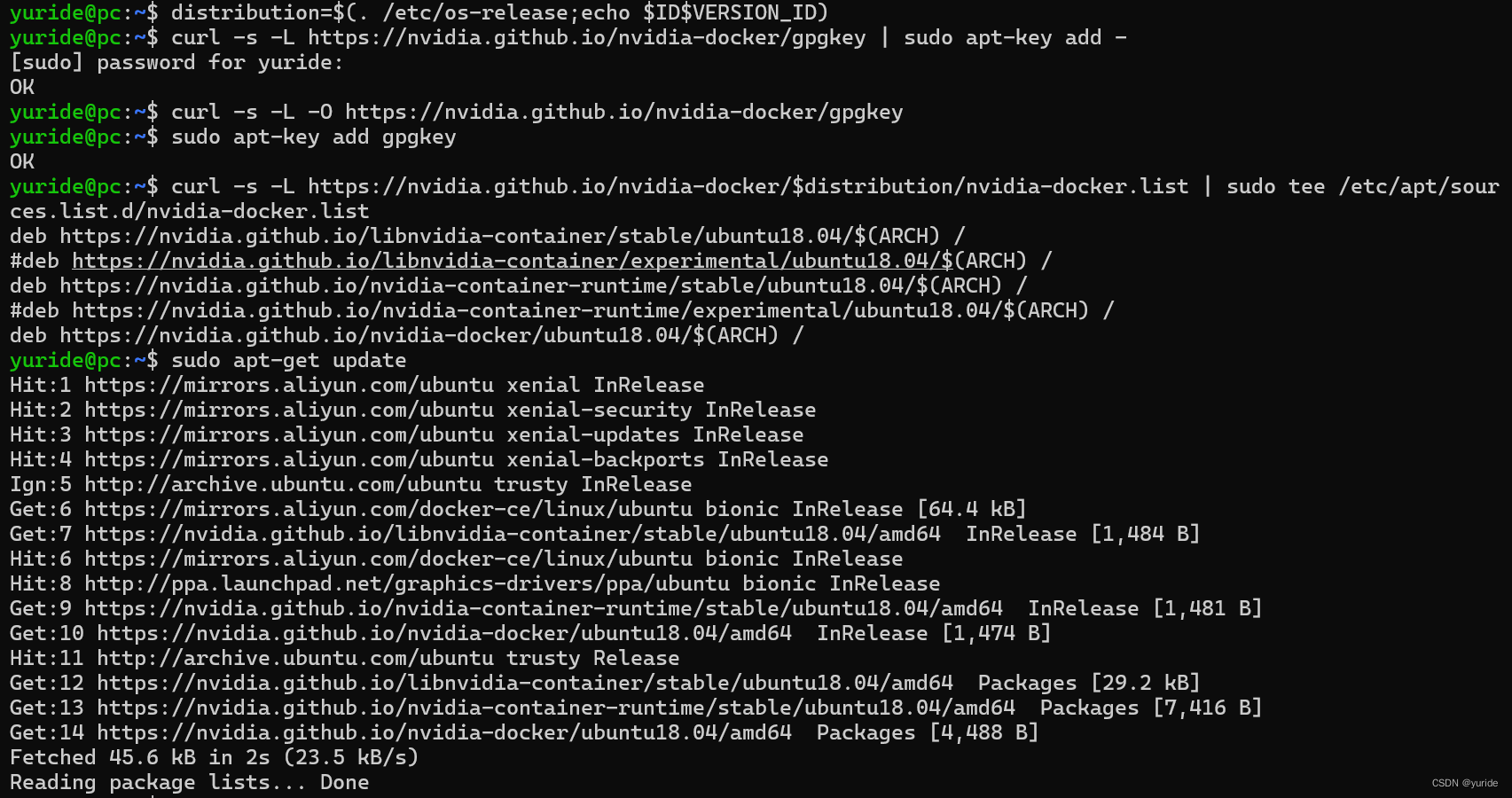 docker容器配置mamba环境_mamba docker-CSDN博客