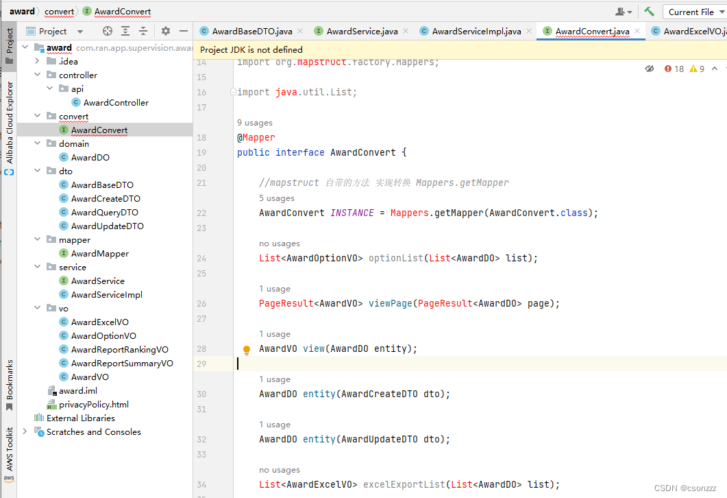 MapStruct简单使用_mapstruct 调用 spring service层-CSDN博客