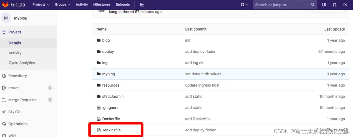 Jenkins Jenkinsfile管理 Pipeline script from SCM-CSDN博客