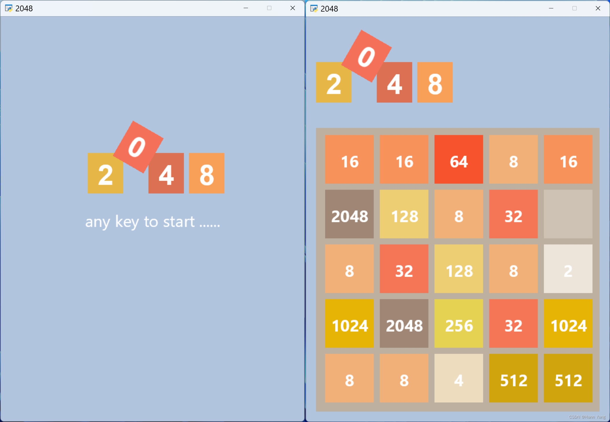 Pyglet图形界面版2048游戏——详尽实现教程（上）pyglet教程 Csdn博客 