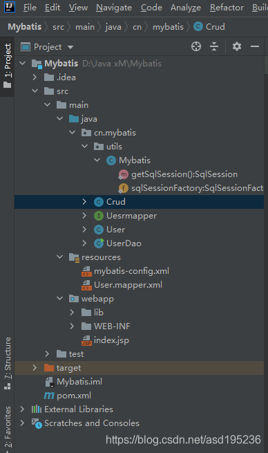 Mybatis配置和使用_btisadmin-CSDN博客