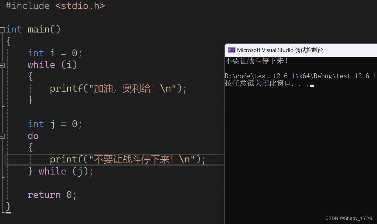 C语言循环结构详解：for,while,dowhile及其陷阱-CSDN博客