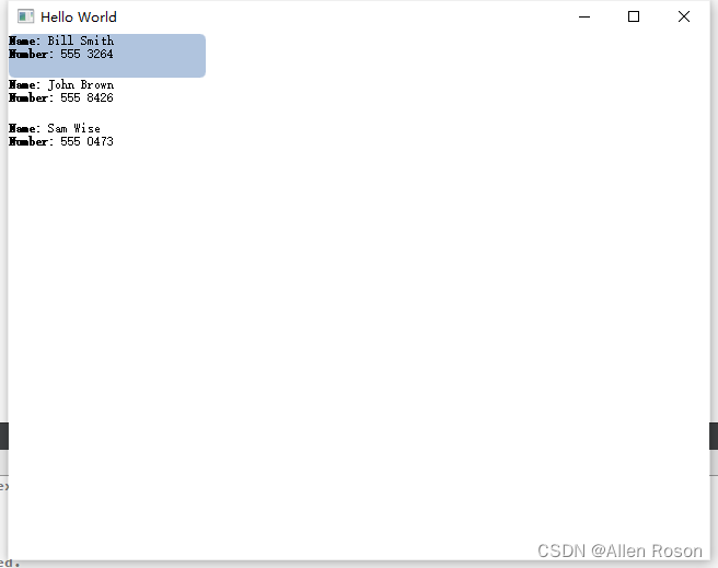 Roson的Qt之旅#107 QML ListView_qlistview 设置第一条高亮-CSDN博客