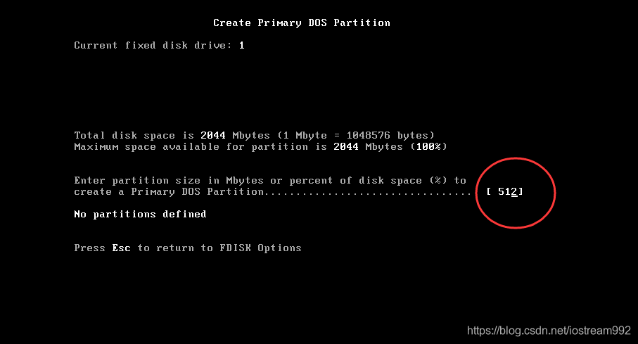 MS-DOS 6.22的安装_dos6.22 csdn-CSDN博客