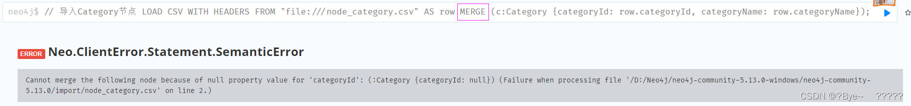 适用Neo4j遇到：Neo.ClientError.Statement.SemanticError-CSDN博客
