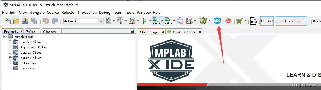 ATTINY1617 touchkey调试（一）MCC配置和代码生成-CSDN博客