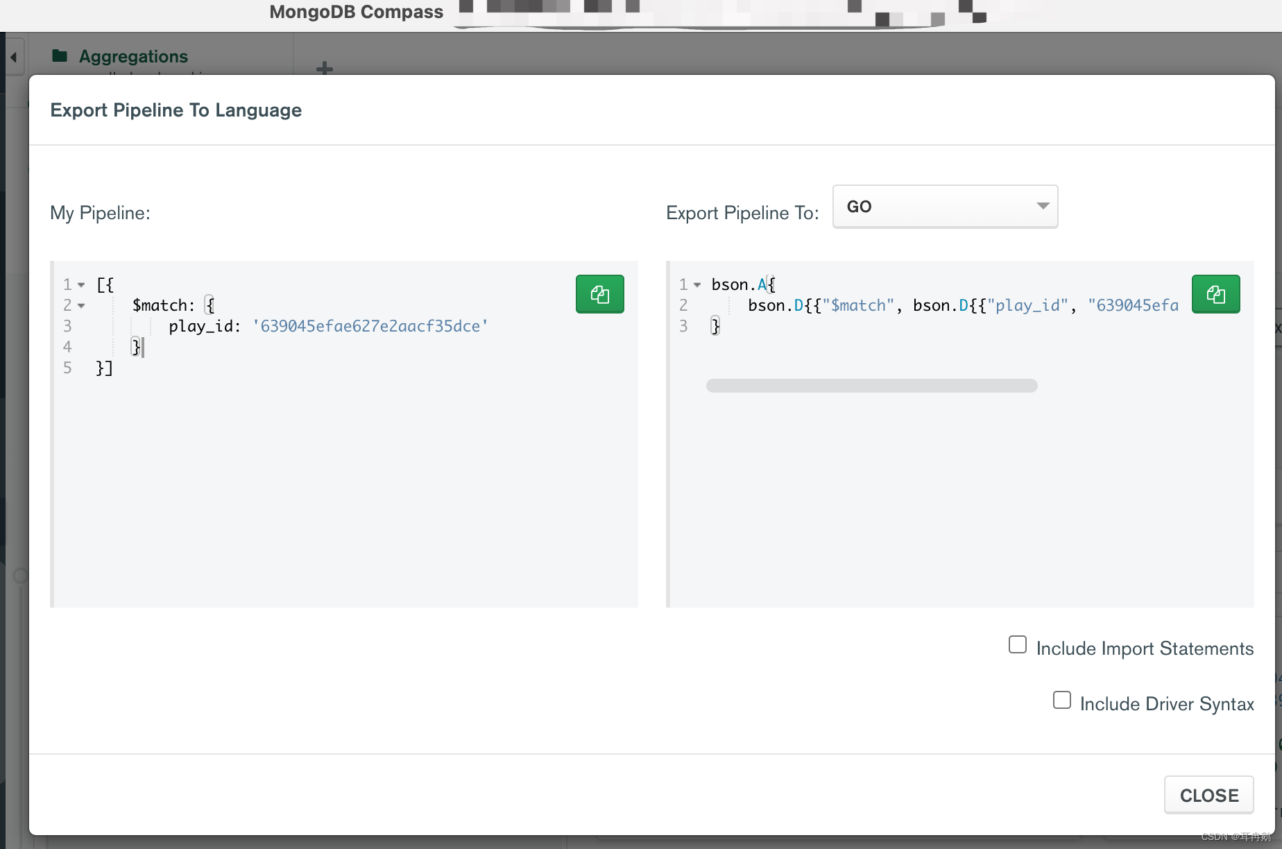 MongoDB聚合小tips_mongodb compass 查询总数量-CSDN博客