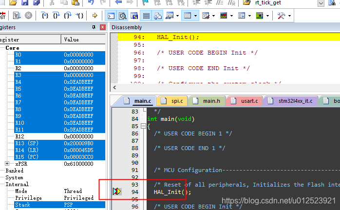 L431 keil debug 进入不了main函数_keil debug 箭头不指在main函数体-CSDN博客