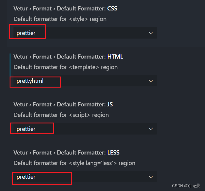 VSCode 使用 Vetur Format格式化的配置项_vetur 格式化配置-CSDN博客