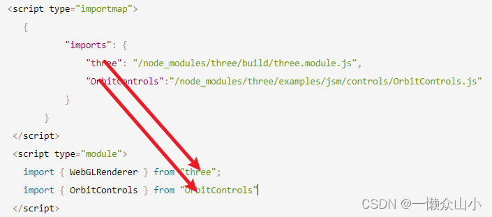 导入Three报错Failed to resolve module specifier “three“. Relative references must start with either ...