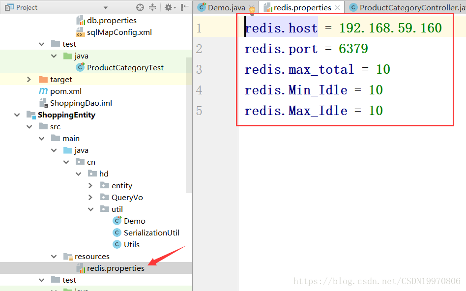在idea下去连接redis_idea在properties实现redis得连接-CSDN博客
