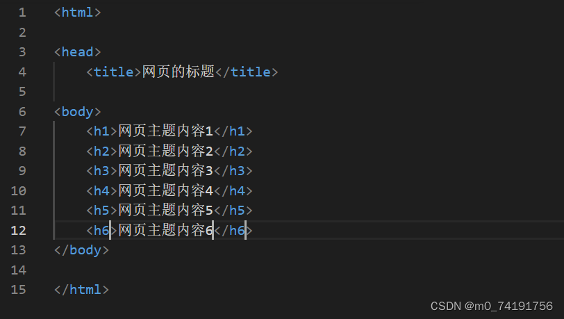 学习HTML day1(1.9)-CSDN博客