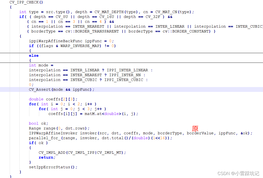 opencv源码 warpAffine 加速改造 (二)_opencv warpaffine源码分析-CSDN博客