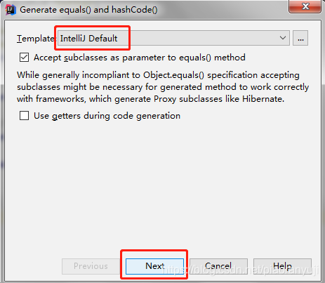 IDEA 快速为 Java Class 重写 equals() 和 hashCode() 方法_idea生成equals()方法时应该选择哪一个模板-CSDN博客